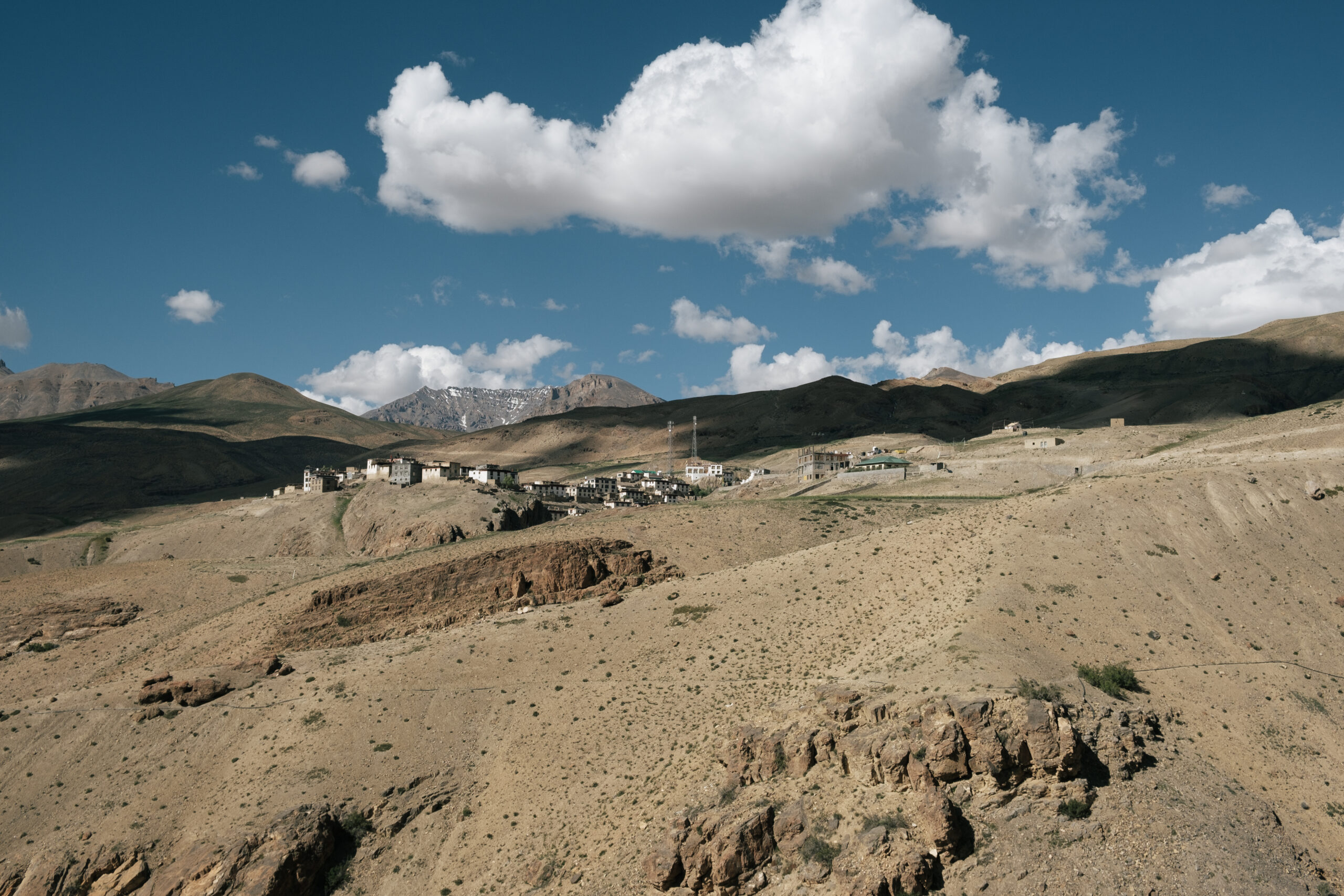 Kibber Village, Spiti — I Rode Up and Found Nobody There